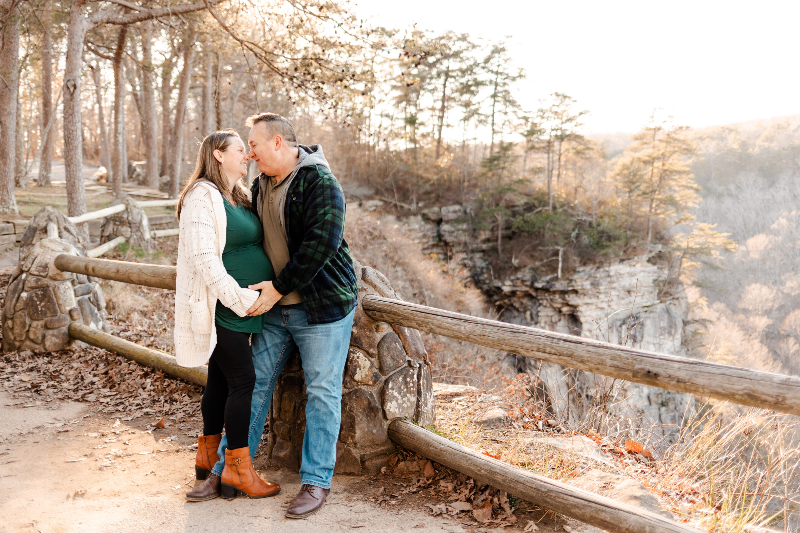 The Reese Family | Cloudland Canyon Family Maternity Session