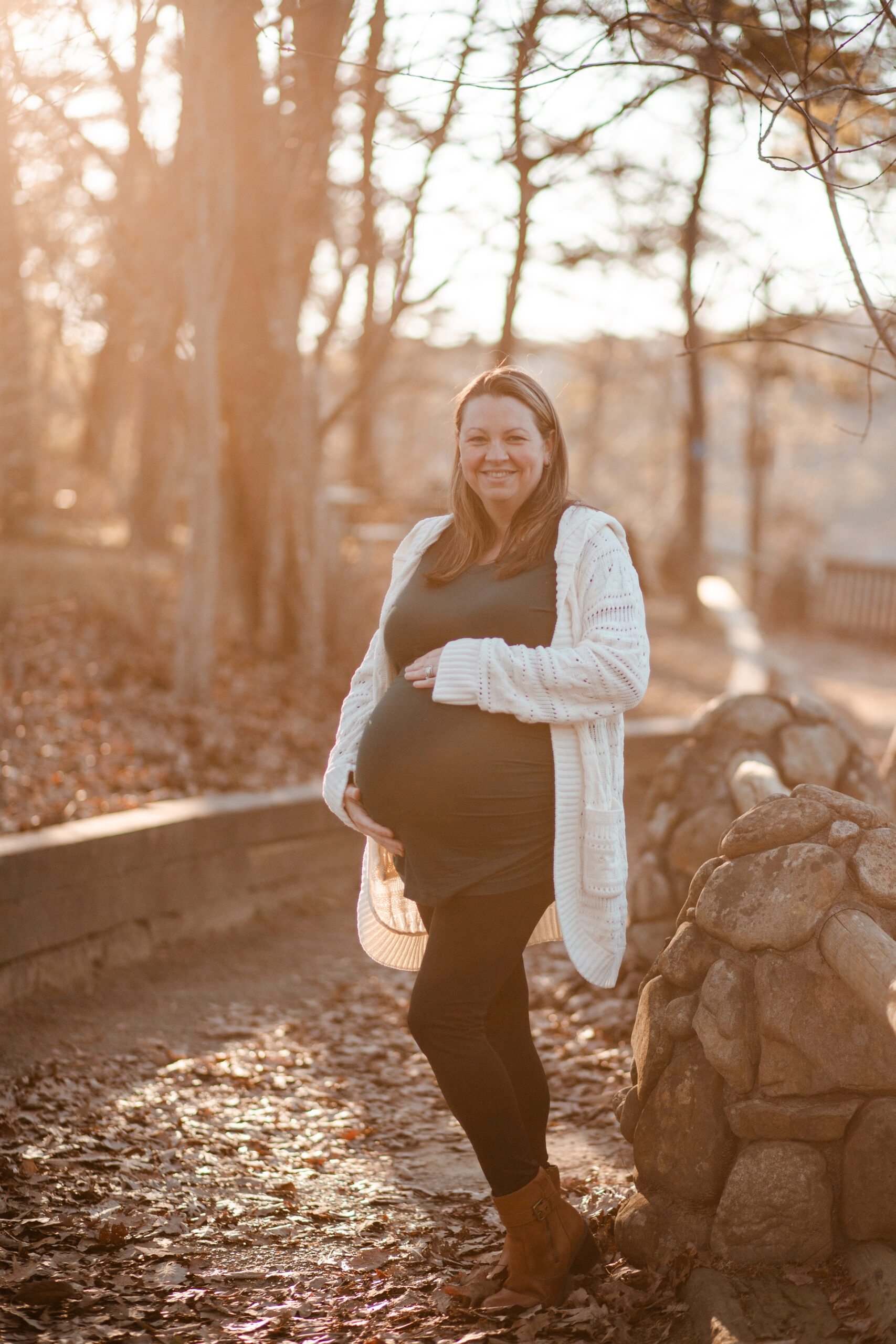 The Reese Family | Cloudland Canyon Family Maternity Session
