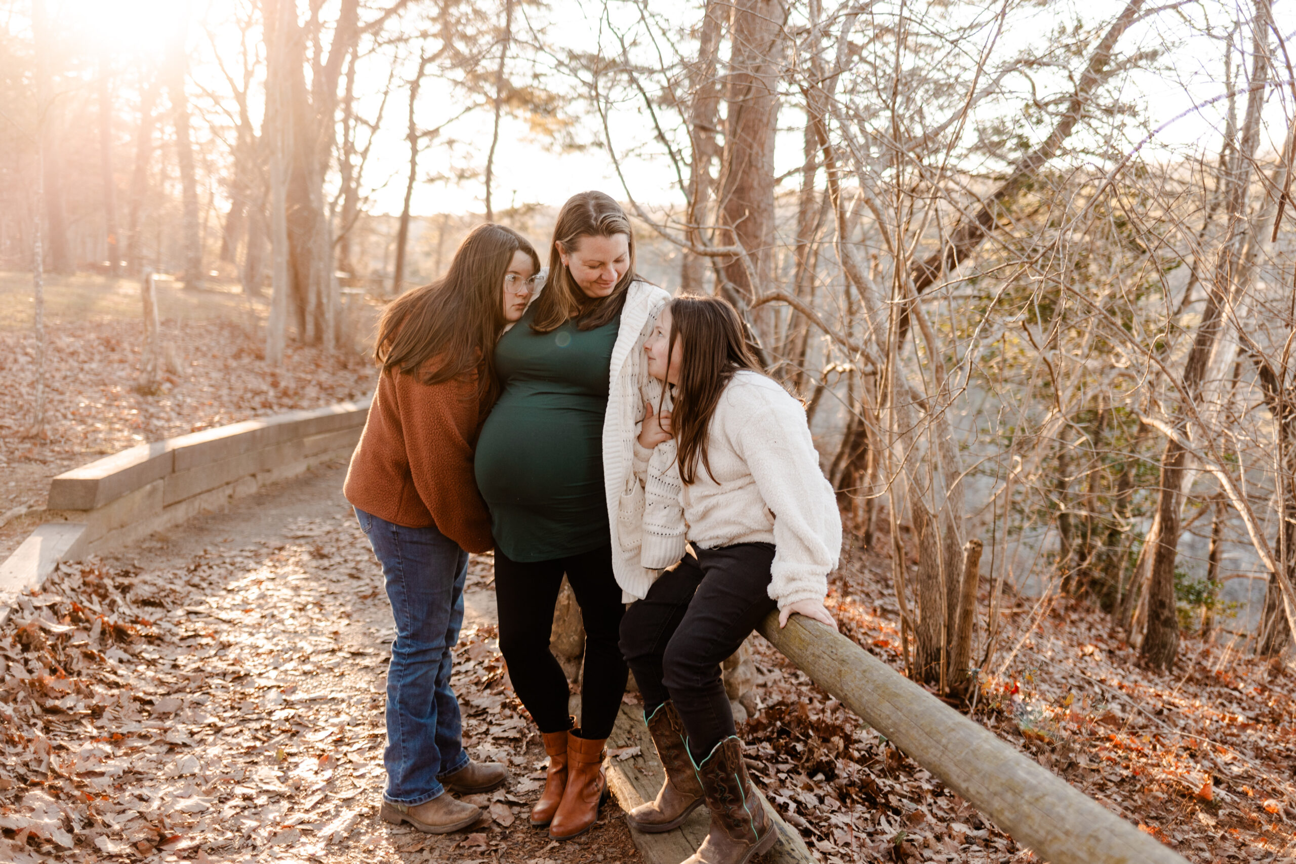 The Reese Family | Cloudland Canyon Family Maternity Session
