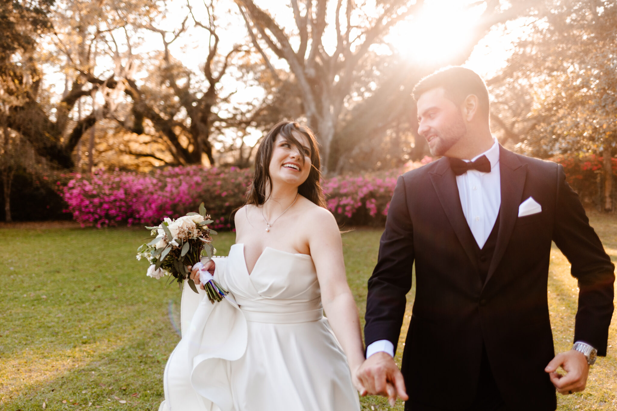 Caitlin + Stephen | Romantic Eden Gardens Wedding