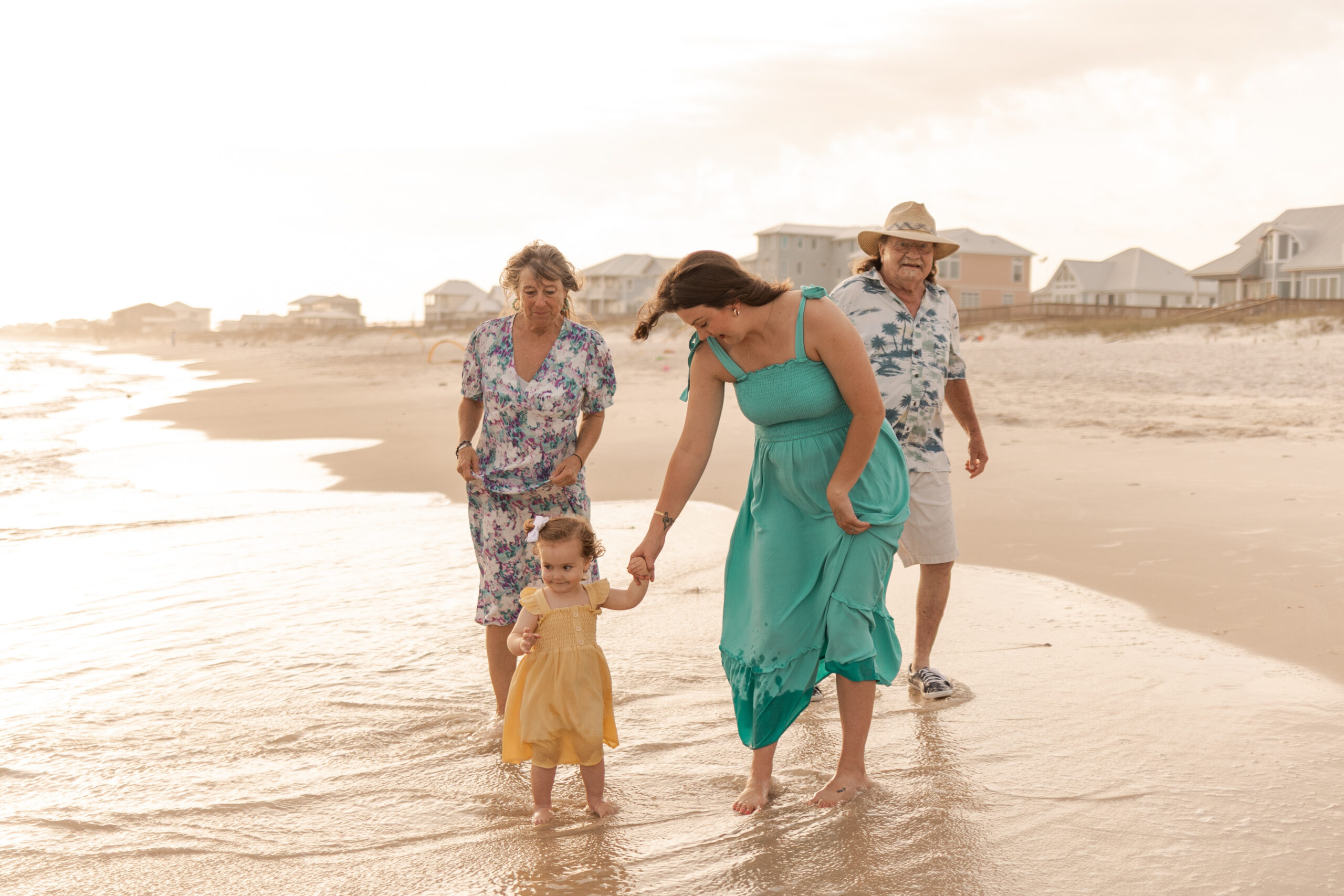 Smith + VandeWaa Families | Gulf Coast Family Beach Session