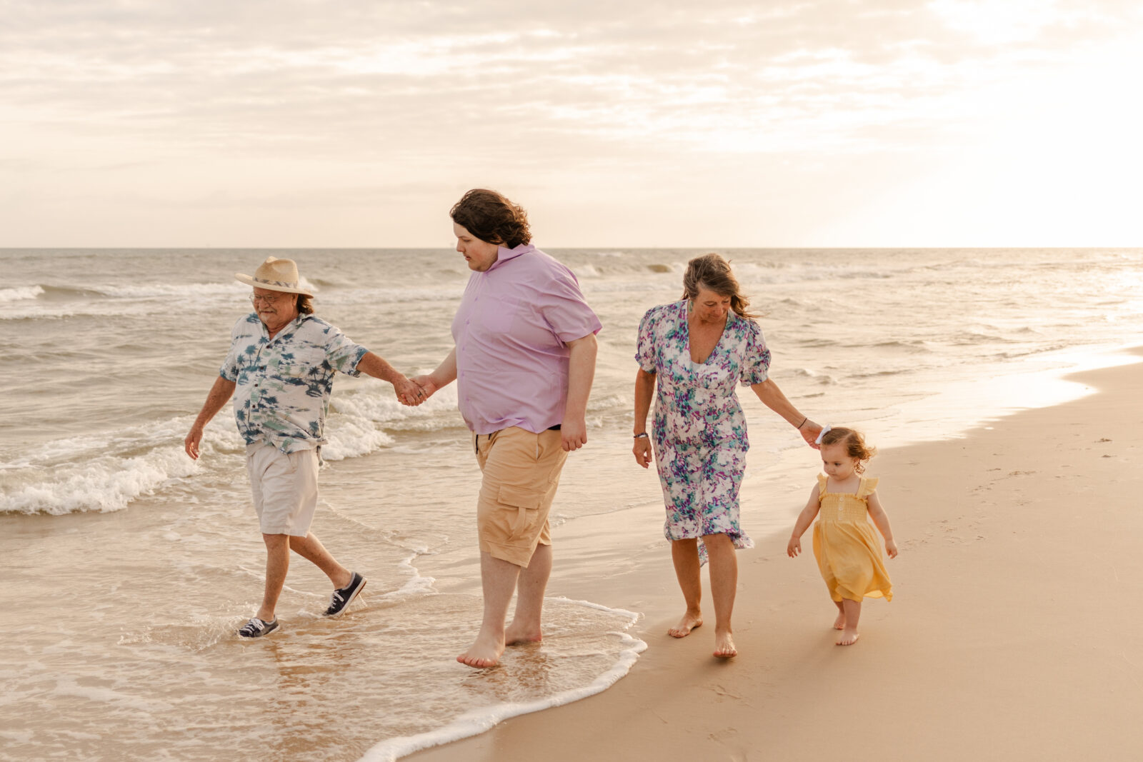 Smith + VandeWaa Families | Gulf Coast Family Beach Session