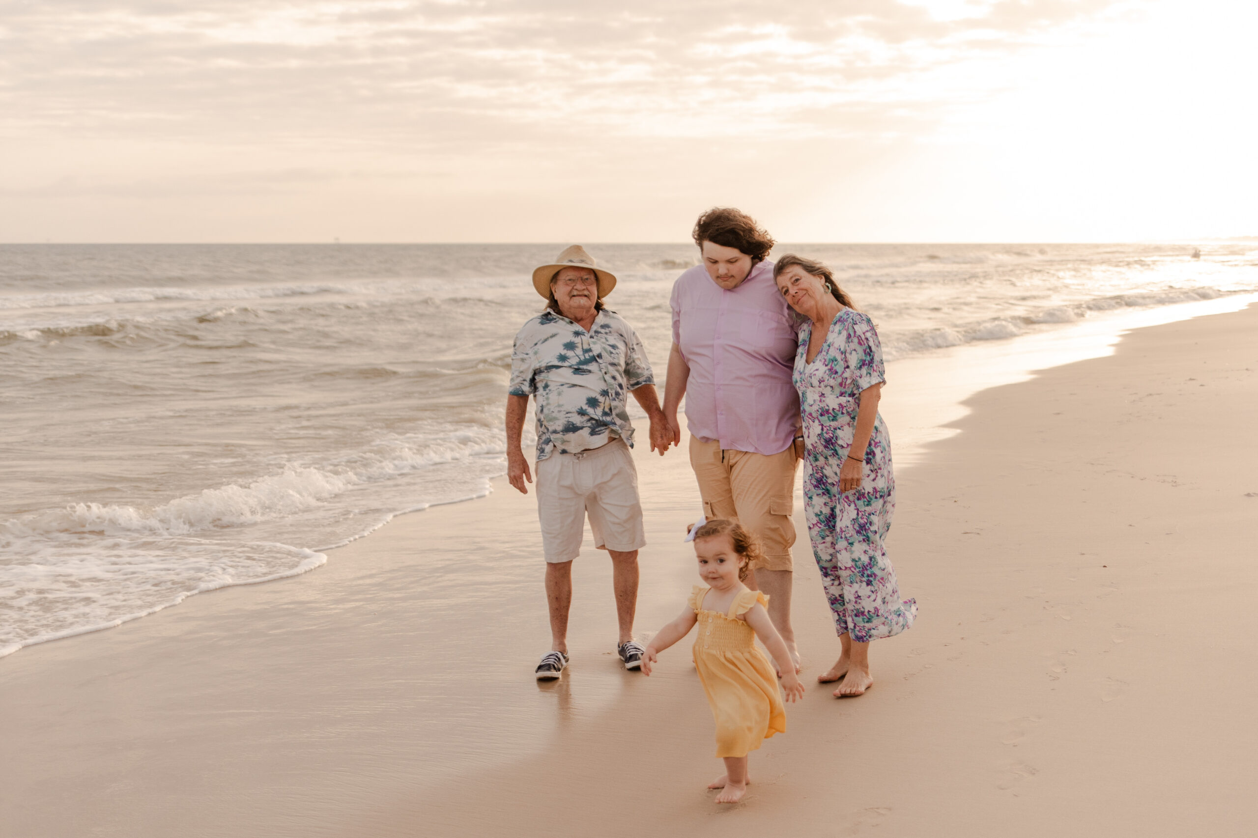 Smith + VandeWaa Families | Gulf Coast Family Beach Session