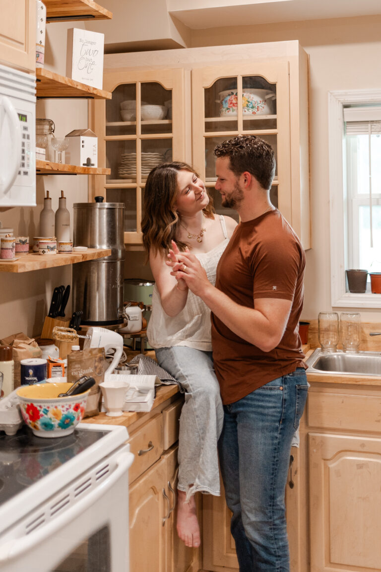 Katherine + Andrew | At-Home Adventure Couple Session