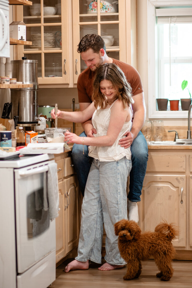 Katherine + Andrew | At-Home Adventure Couple Session